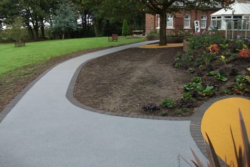 Grey pathway - Abacus Playgrounds