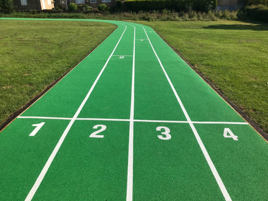 Running Track Lane Markings Abacus Playgrounds